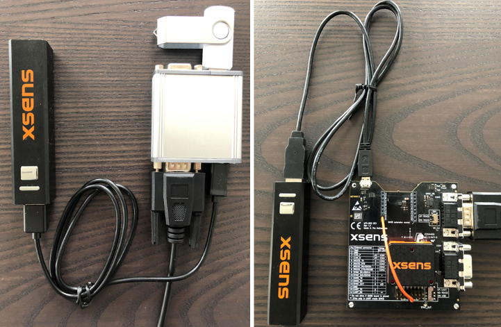 Using the MTi series with a data logger