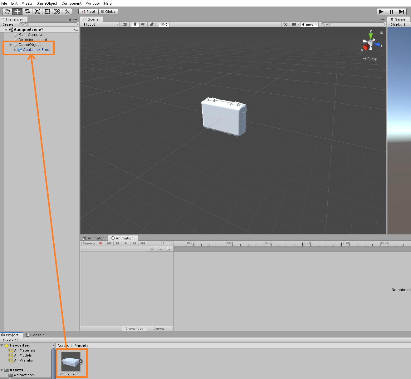 FBX import into Unity