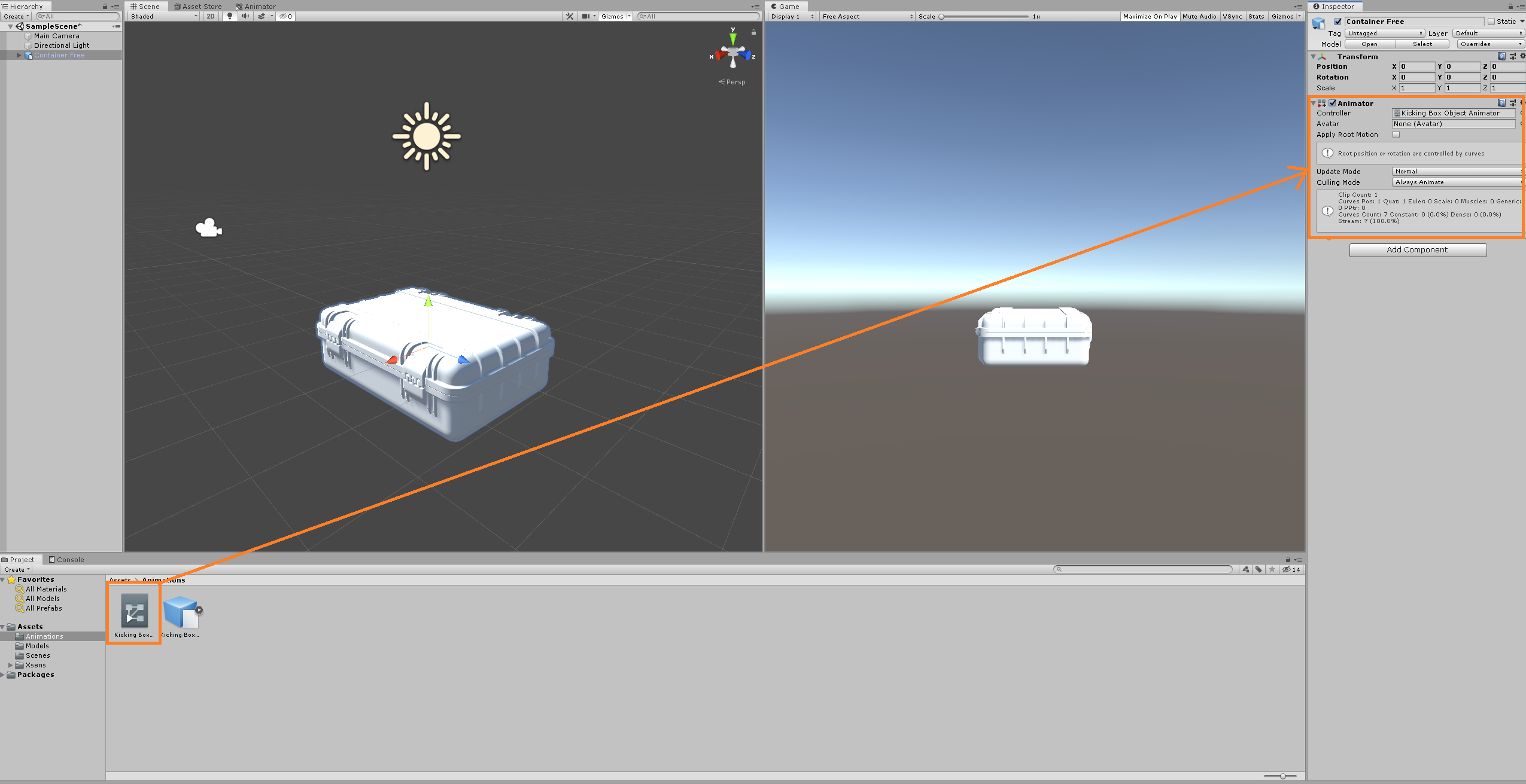FBX import into Unity