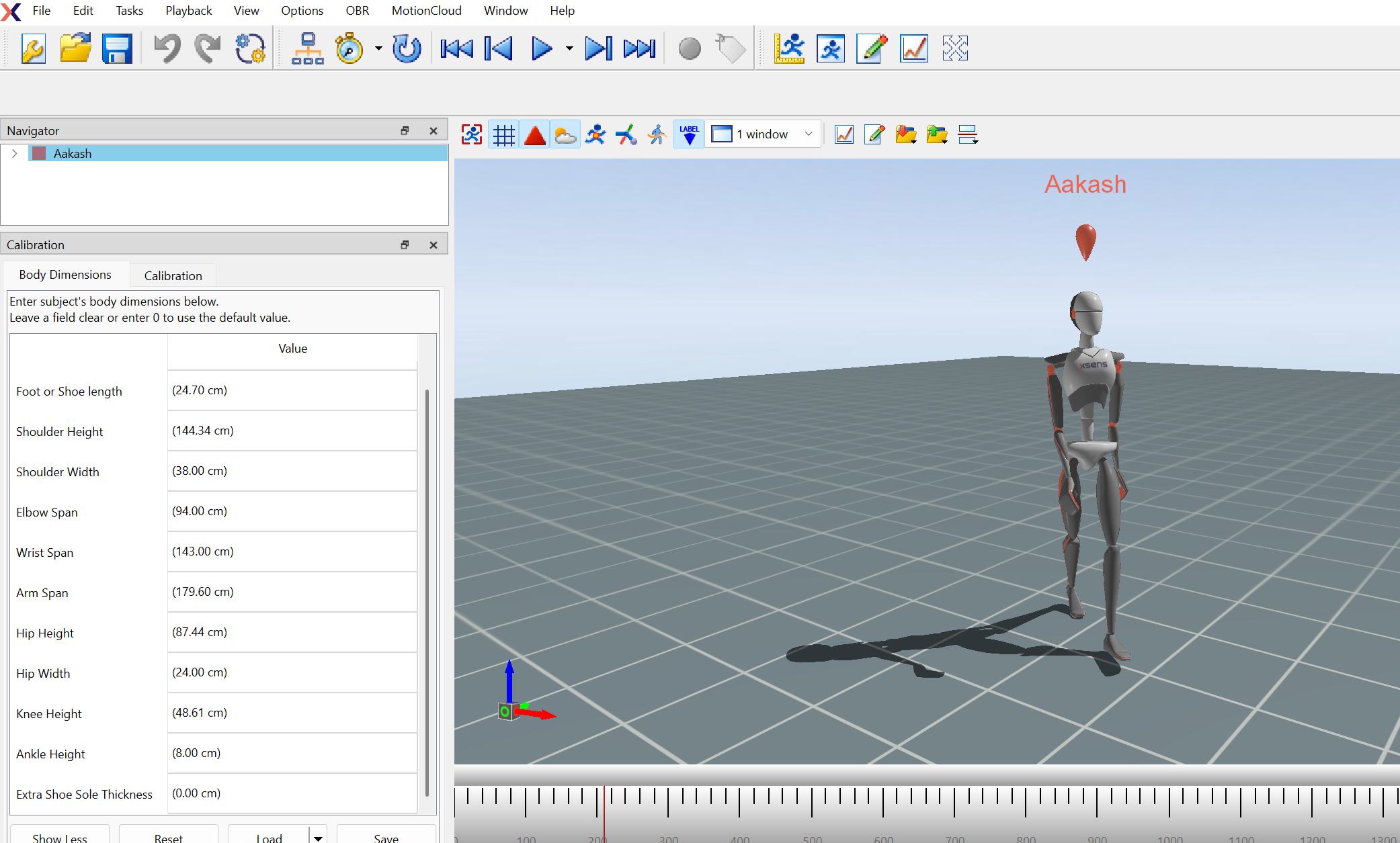 Body Dimensions