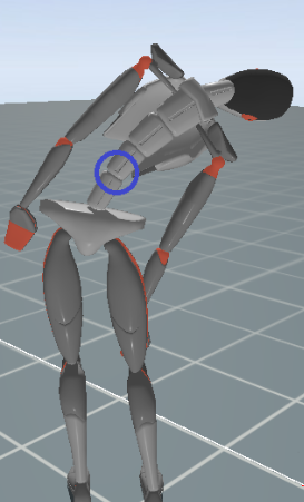 Xsens Biomechanical Model