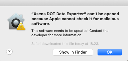 Movella DOT Data Exporter