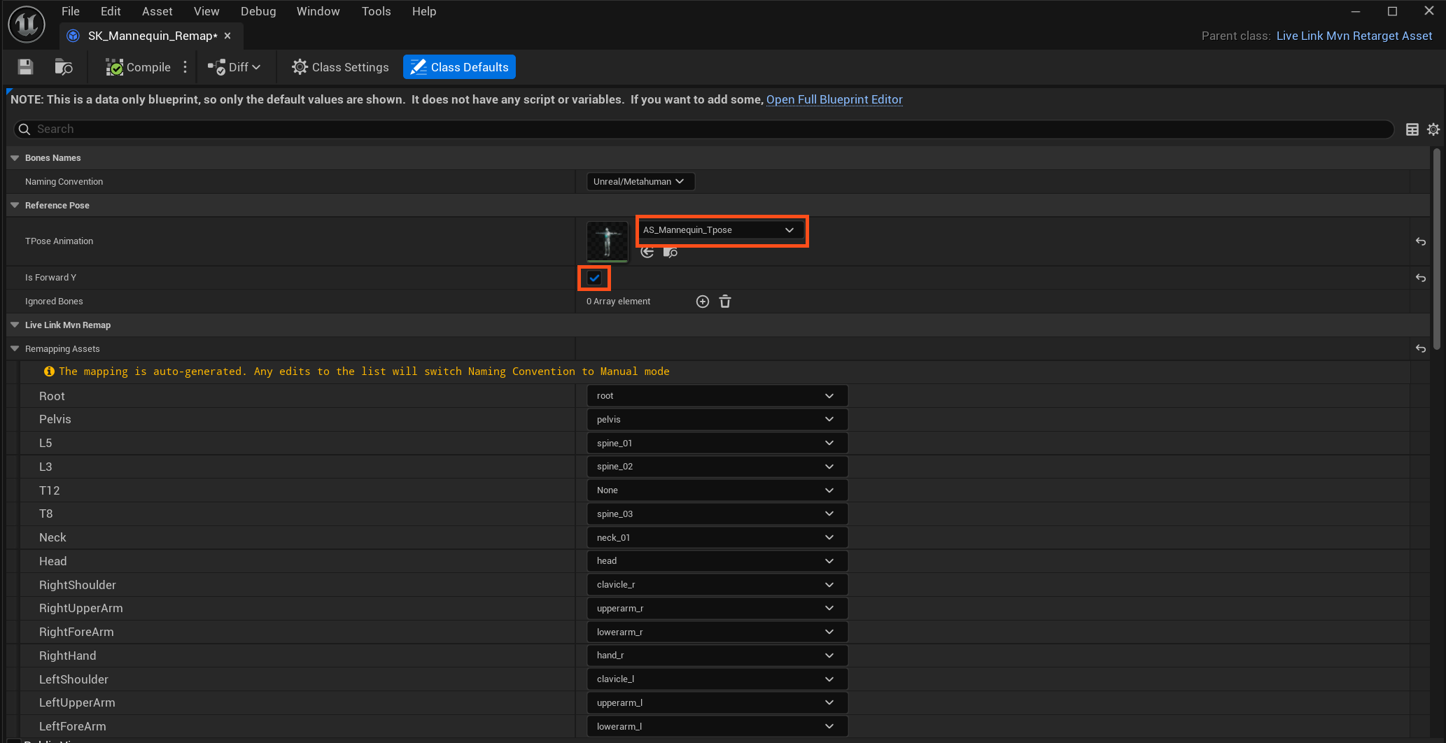 Xsens Unreal Live Link Plugin UE5